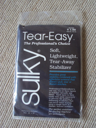 Sulky Stabilizer Tear-Easy 20 x 36" | eBay