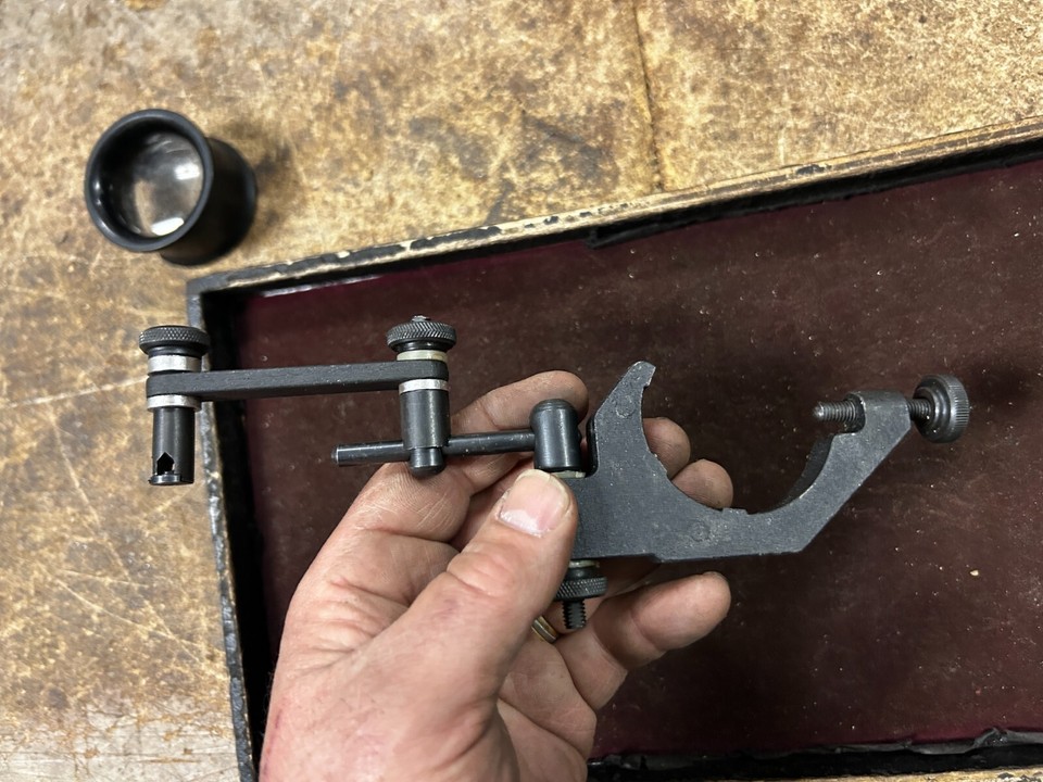 MACHINIST StCbDr11 LATHE MILL Indicator Gage Holder for Bridgeport Mill ...