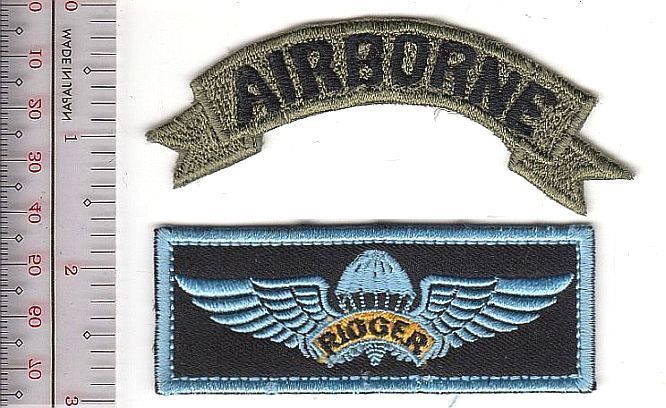 Philippines Air Force PAF Parachutist Rigger Wings & Airborne Tab | eBay
