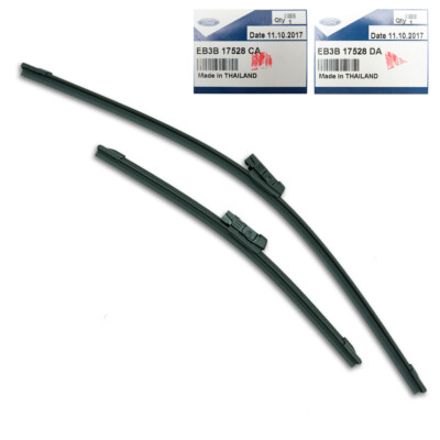 Set L+R Wiper Washer Blade Windshield Genuine Black For Ford Ranger ...