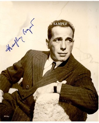 HUMPHREY BOGART #1 REPRINT AUTOGRAPHED 8X10 SIGNED PICTURE PHOTO ...