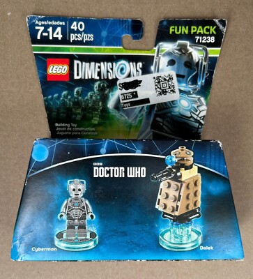 LEGO DIMENSIONS Cyberman And Dalek Fun Pack 71238 883929469680 | eBay