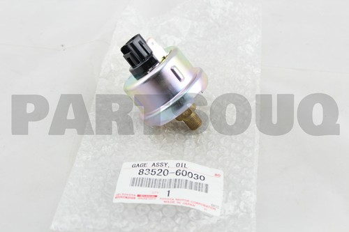 8352060030 Genuine Toyota GAGE ASSY,OIL PRESSURE SENDER 83520-60030 | eBay