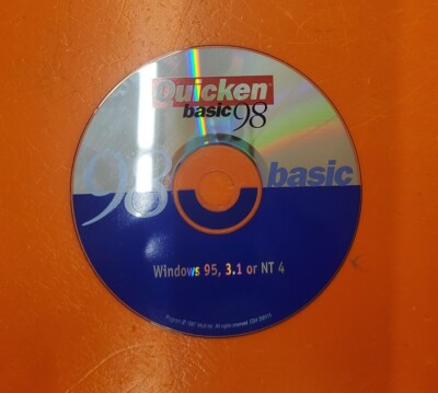 ⭐️⭐️⭐️⭐️⭐️ Quicken Basic 98 for Windows PC Software CD Disc | eBay