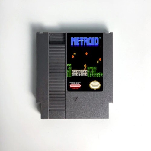 Metroid Deluxe NES 8-Bit Game Cartridge 72 Pins USA NTSC & EU PAL ...
