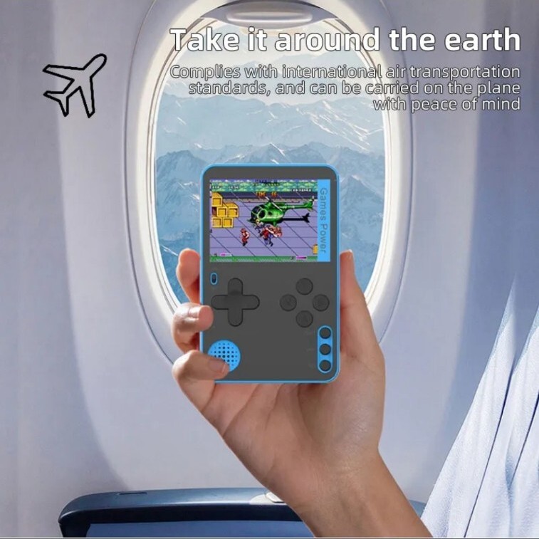 500 Classic Games Handheld Retro Video Game Console Player red | eBay UK