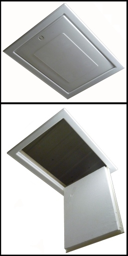 Loft Hatch Door - Insulated Hatches Doors Part L Compliant Lockable ...