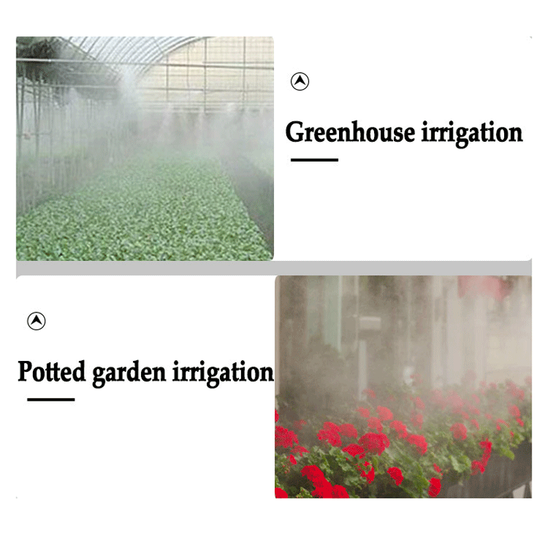 10X Misting Nozzles Water Mister Sprinkle Fits Cooling System 0.012 ...