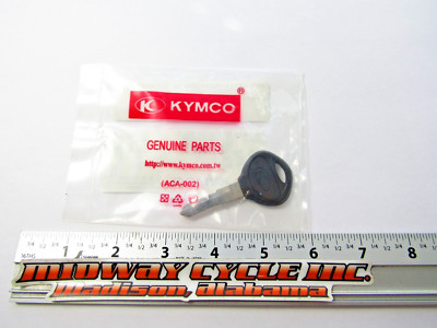 KYMCO 08 - 11 EGO 250 NOS OEM KEY BLANK 35111-KUDU-306-M1 jh | eBay