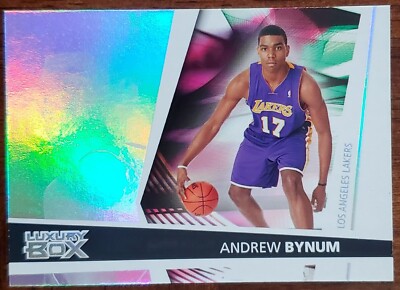 2005-06 TOPPS LUXURY BOX ANDREW BYNUM LOS ANGELES LAKERS RC /999 CARD ...