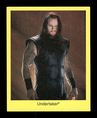 THE UNDERTAKER Vtg 1997 Cardinal WWF Trivia Game Card Pro Wrestling ...