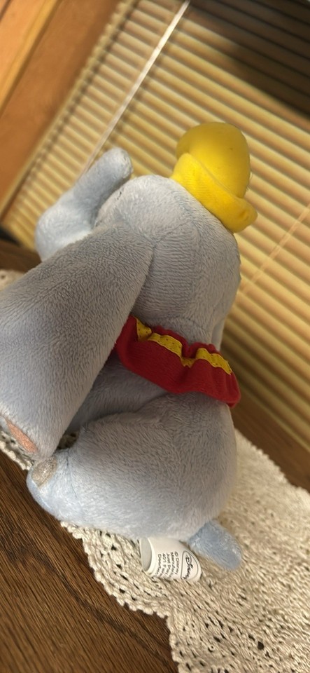 Disney mini Dumbo Flying Elephant 7.5” plush soft stuffed animal tags ...