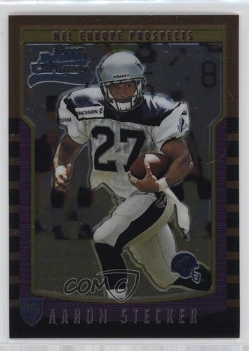2000 Bowman Chrome NFL Europe Prospects Aaron Stecker #155 Rookie RC | eBay