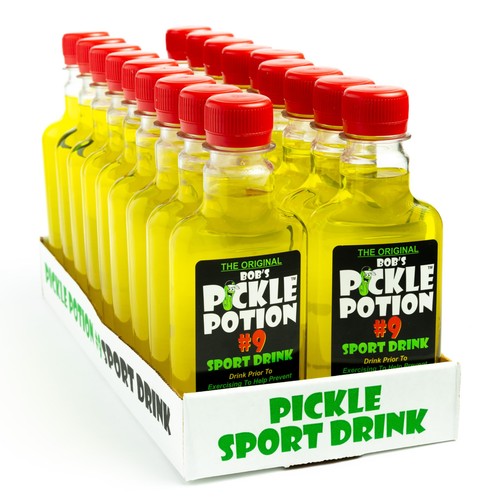 Bob's Pickle Potion #9 - Electrolyte Pickle Shot - Rehydration & Cramp ...