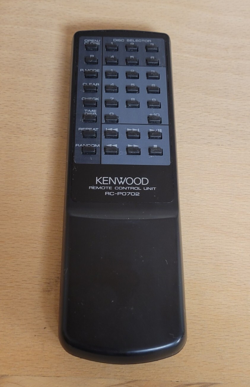 GENUINE Kenwood Remote RC-P0702 FOR DPM3360 DPM3370 DPM5560 DPM5570 ...
