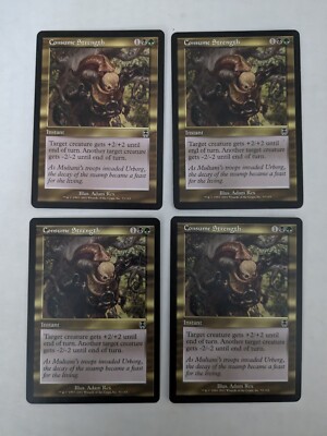 4X CONSUME STRENGTH - Magic The Gathering MTG Collectible Card game | eBay