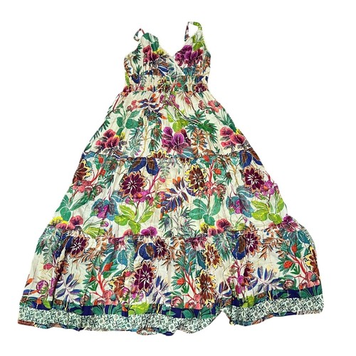 Me 2 Magic Colorful Floral Boho Dress Womens Size Large | eBay
