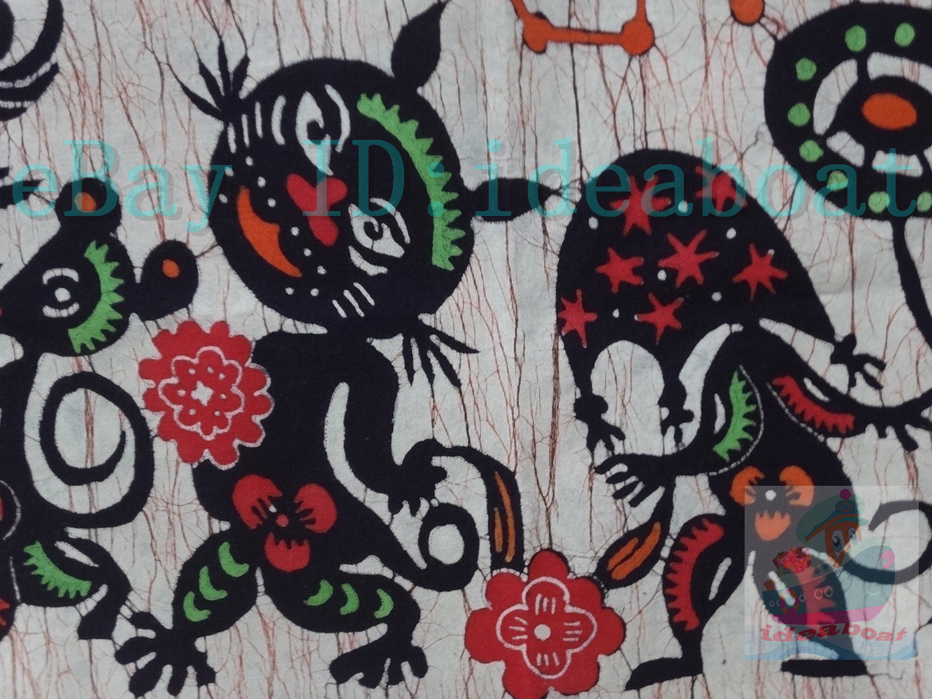 China Art Wall Hanging Batik Tapestry - Mouse marry his daughter to ...