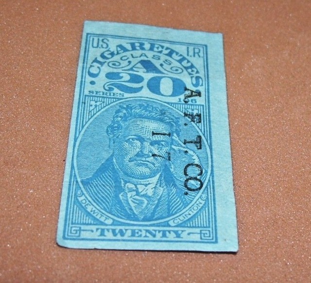 Dewitt Clinton Cigarette Tax Revenue Class a STAMPS - Mult.series 1925 ...