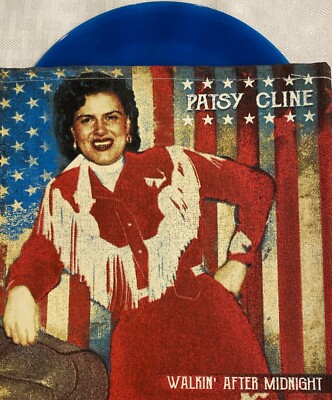 Patsy Cline 45 Walkin' After Midnight / Stop Look & Listen NEW re BLUE ...