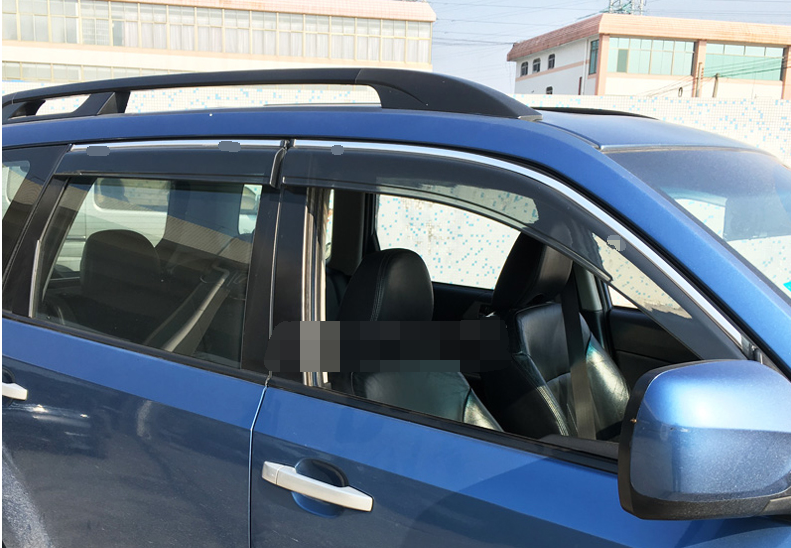 Window Visor Sun Rain Guard Vent Shade Stainless For VW Atlas 2018-2020 ...