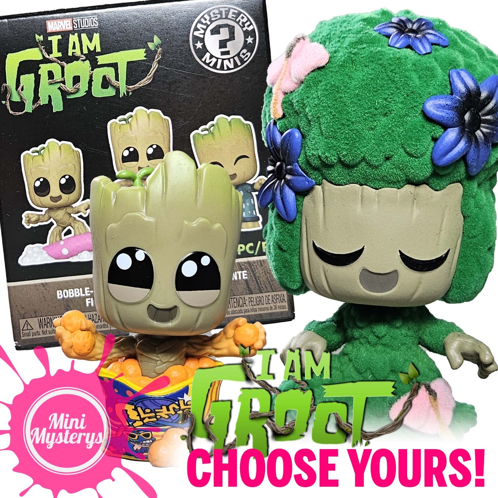 I Am Groot Mystery Minis *CHOOSE YOURS* Guardians of the Galaxy Vinyl ...