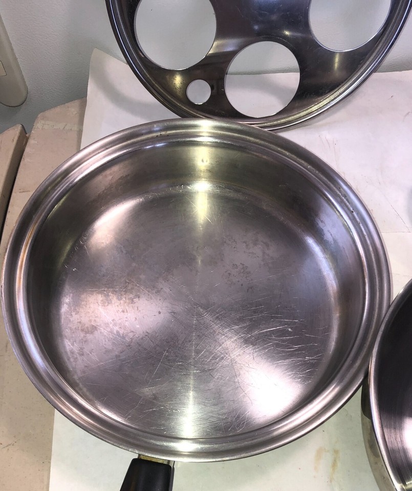 STAINLESS STEEL FLAVORITE THERMAL-MULTI FLEX EGG POACHER PAN COOKWARE ...