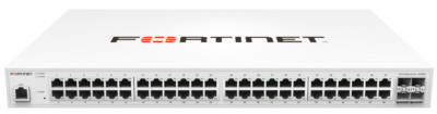 Switch Fortinet Fortiswitch 448D 48 Anschlüsse Gigabit + 4 Anschlüsse ...
