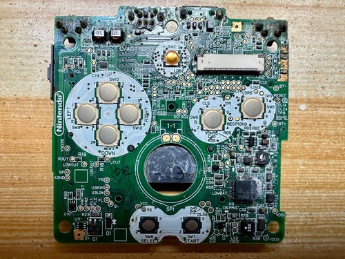 Nintendo Gameboy Advance SP AGS101 Handheld Motherboard Unit - Parts or ...