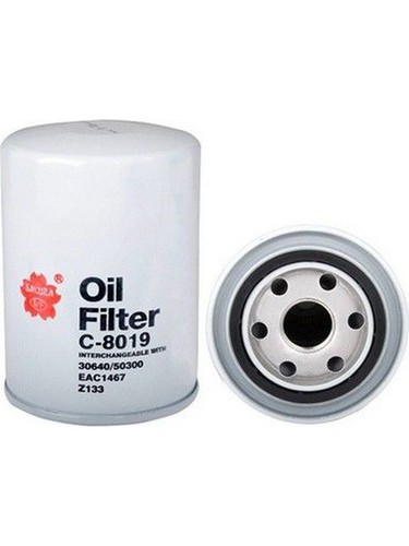 6 x Sakura Spin-On Oil Filter C-8019 fits Jaguar Daimler XJ 4.0 XJ40 ...