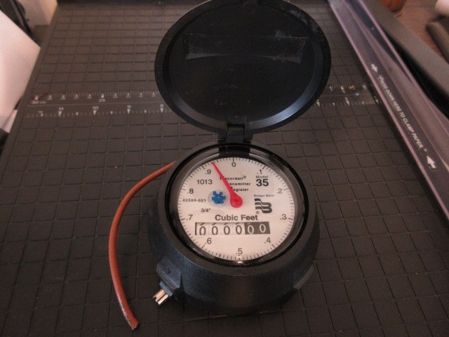 BADGER METER 3/4" MODEL 35 62584-021 WATER METER - NEW RECORDALL ...