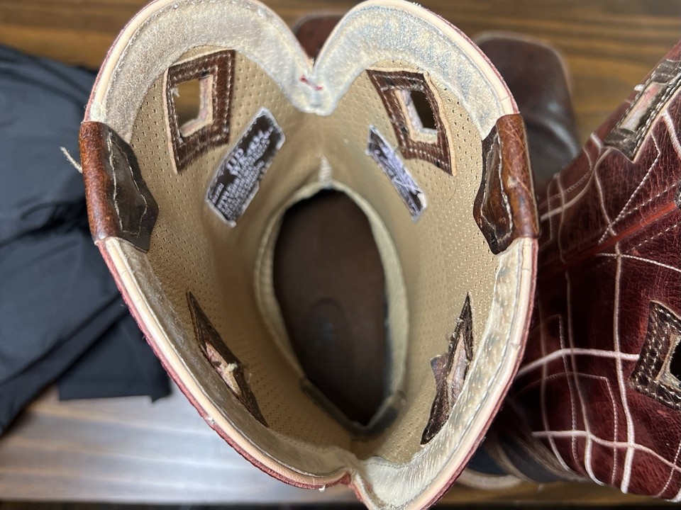 Justin Boots Men's Size 11D Derrickman 12" Waterproof Work Boot Brown ...