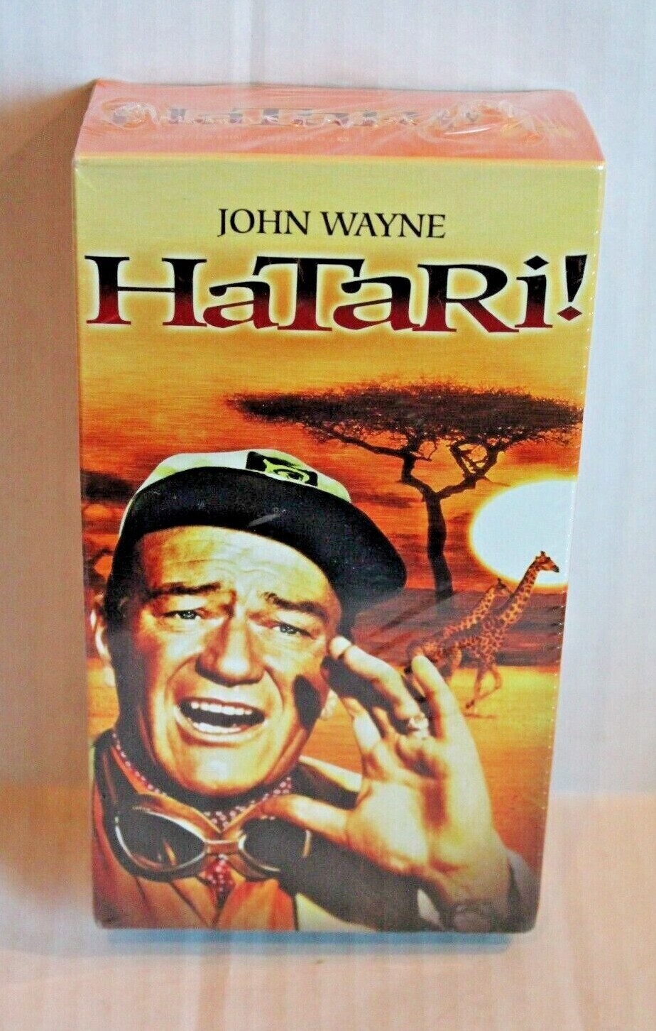 Hatari! VHS Boxed Set 2 Movie Tapes - Starring John Wayne & Red Buttons ...