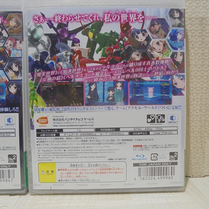 Ps3 Accel World -Awakening Of The Silver Wing- -Apex Acceleration ...