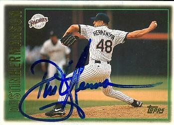 Dustin Hermanson autographed Baseball Card (San Diego Padres) 1997 ...
