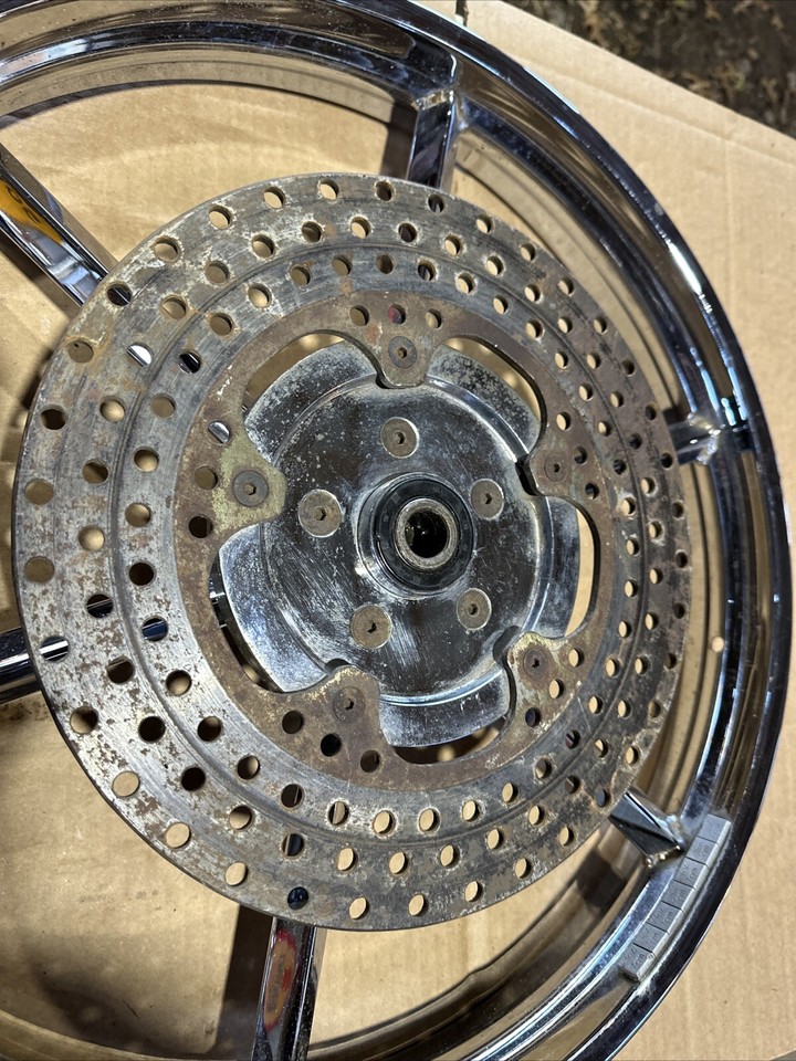 Harley Chopper Ironhead Shovelhead Fx Invader Mag Wheel 6 Spoke 19 ...
