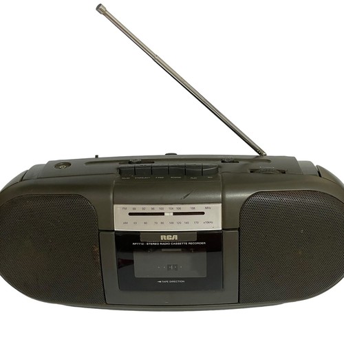 Vintage 1988 RCA Stereo Radio Cassette Recorder RP7712 AM/FM Portable ...