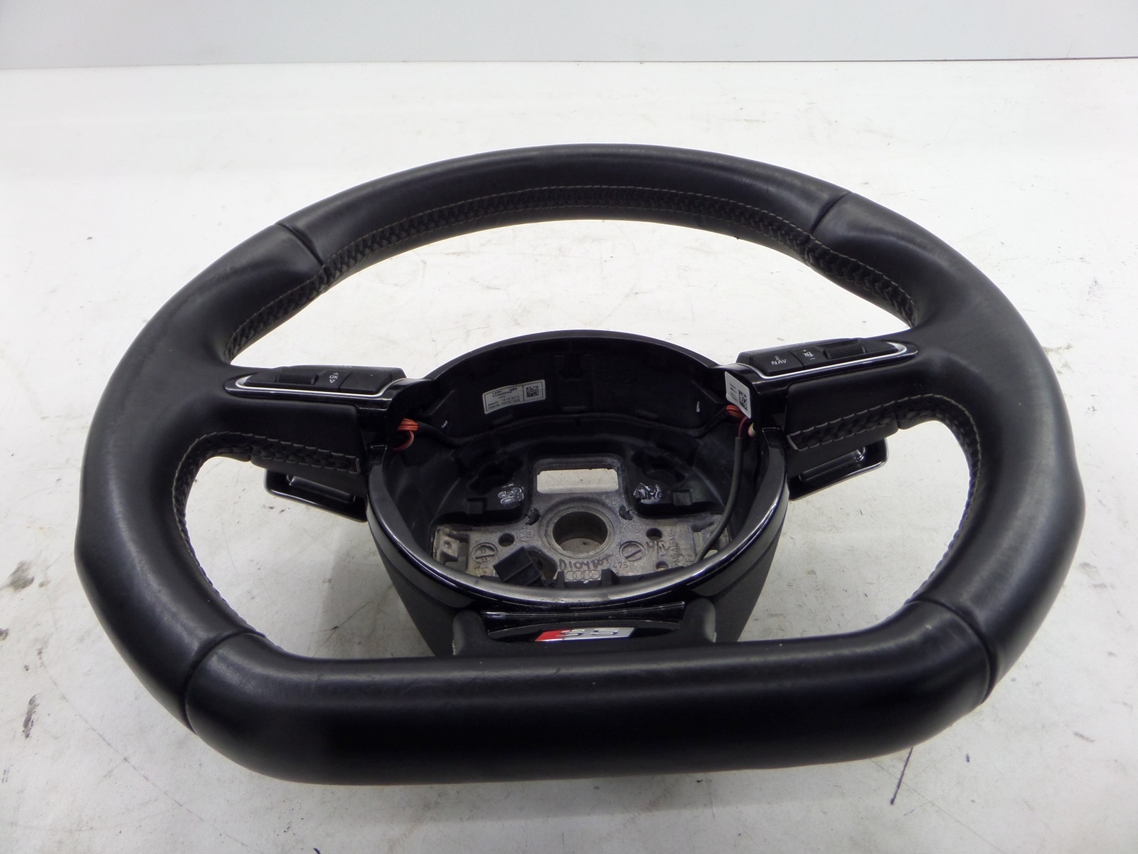 Audi S5 Flat Bottom DSG Steering Wheel B8.5 08-17 OEM 8K0 419 091 CK | eBay