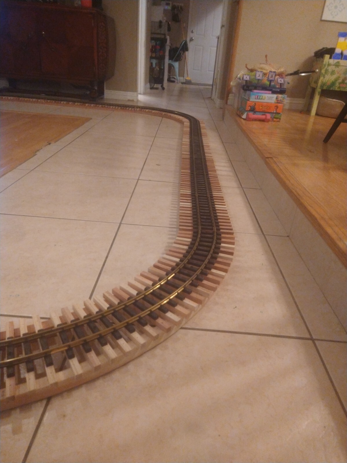 G Scale Garden Ceiling Trestle Train R1 Track Support 1/4 turn For LGB ...