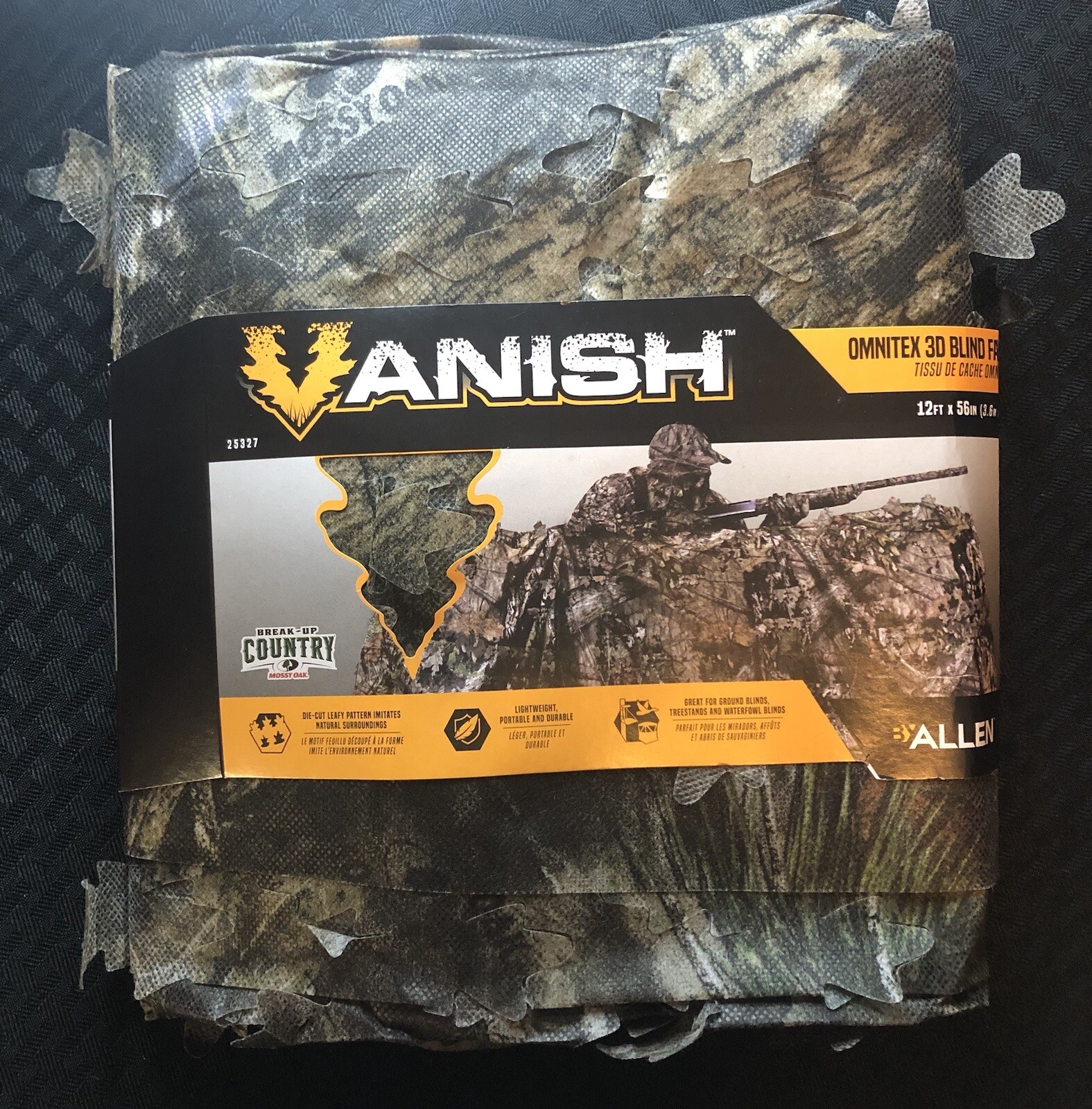 Allen Vanish Omnitex 3D Leafy Break-Up Country Camo 12' X 56" Camo ...