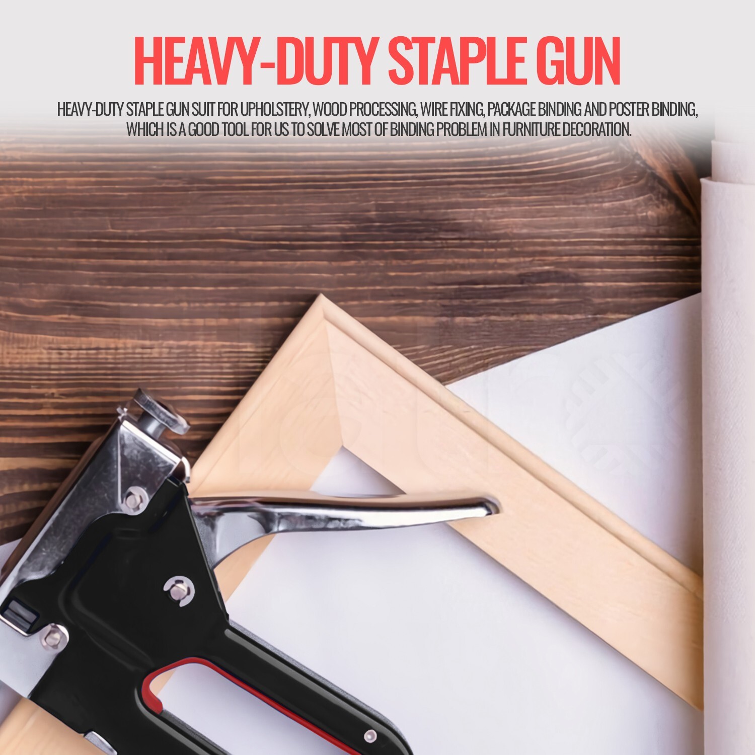 4mm-14mm Staples Heavy Duty Staple Gun Trigger Stapler Tracker ...