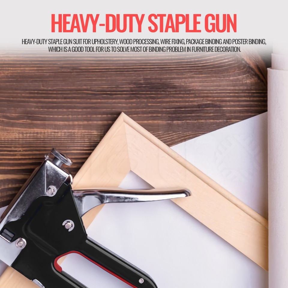 4mm-14mm Staples Heavy Duty Staple Gun Trigger Stapler Tracker ...