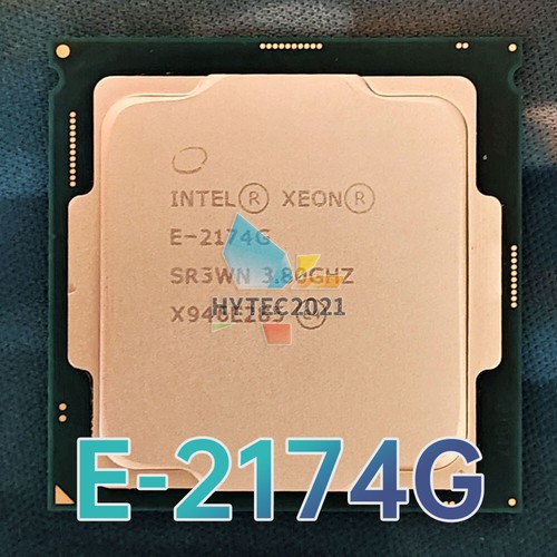 Intel Xeon E-2174G SR3WN 3.8GHz 4Cores 8Threads 8MB 71W LGA1151 CPU Processor | eBay