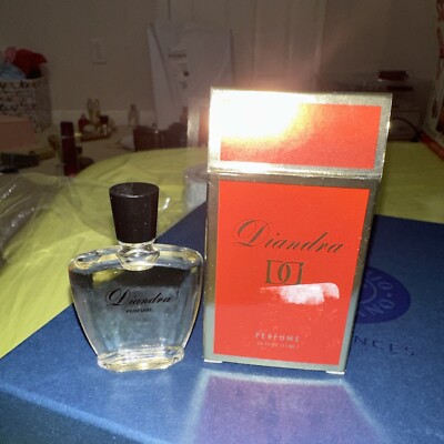 Vintage Diandra PERFUME New In Box Size .33 Oz 11ml Pure PARFUM Splash ...