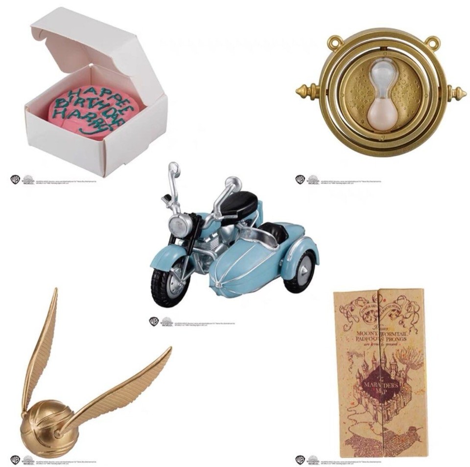 Harry Potter Miniature Collection 3 Capsule Toys Gashapon set of 5 ...