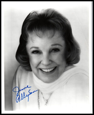 Hollywood Actress June Allyson Signed Autograph Portrait Original Photo ...