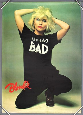 BLONDIE mega rare original 1979 Chrysalis/Toshiba EMI promo poster ...