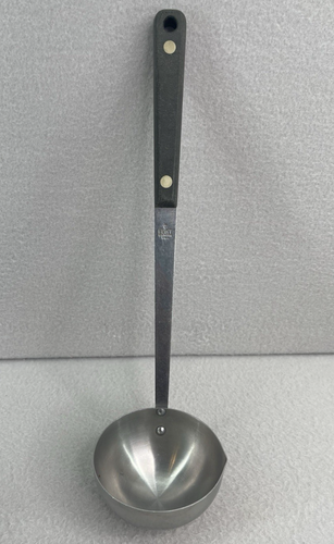 Ladle Flint Arrowhead Stainless Steel Riveted Handle VTG Kitchen ...