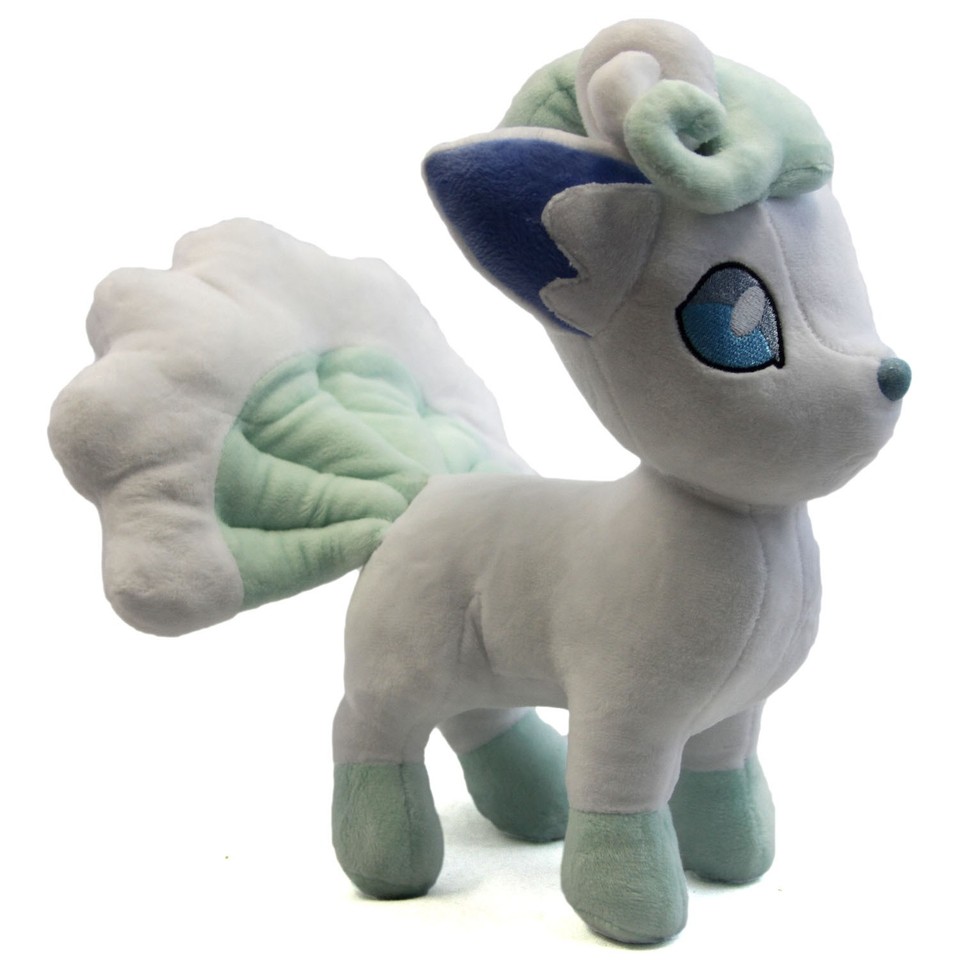 ALOLA VULPIX Pkm 11 in. Plush (Rokon Gen 7 Sun Moon Ice Type Anime Soft ...