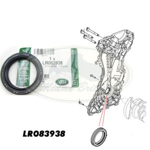 LAND ROVER CRANKSHAFT FRONT OIL SEAL LR2 RANGE EVOQUE RR SPORT 2.0L ...